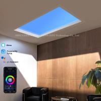 China 60x60 Artificial Skylight LED Panel with 4000lm Output and 6500K Blue Sky Simulation for Indoor Daylighting for sale