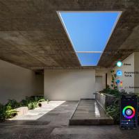 China RYOPT 1200x300mm Artificial LED Skylight with Alexa Tuya Control, 6500K CCT and 50,000-Hour Lifespan for sale
