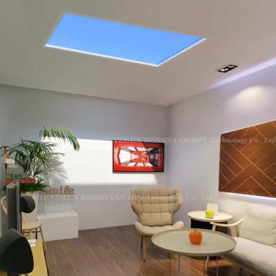 China 600x600mm Tuya Smart LED Fake Skylight with 2200K-7500K CCT and 2500 Lumen Output for sale