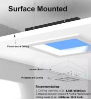 China 75W Flat Panel Night Light for Versatile Applications CCT 2100K-7500K for sale