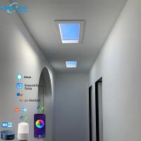 China CCT 2700K-6500K Artificial LED Skylight Ceiling Panel 50W 1200×600mm Smart Control for sale