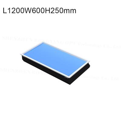 China RYOPT Faux Skylight Panel - 1135x125mm LED Artificial Daylight with 60W Power and Tuya Control for sale