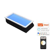 China 50W 7800K 30x60cm LED Skylight Panel with Smart Control 110V-220V Aluminum Alloy Lighting for sale