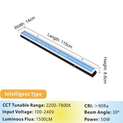 China LED Ceiling Panel Light 50W 2000LM AC100-240V Natural Sky Blue Therapy Lamp for sale