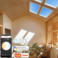 China Smart Tuya Circadian LED Skylight with Adjustable CCT for sale