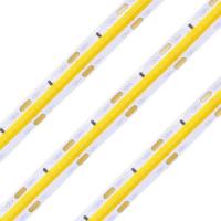 China IP67 Waterproof COB LED Strip 24V 14W 1000lm/M with Remote Control - 8mm Width 50mm Cuttable for sale