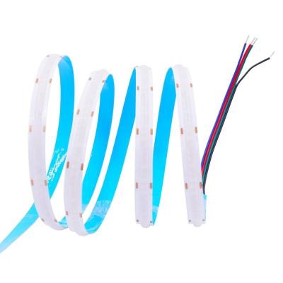 China 16.4ft RGB COB LED Strip Light 630 LEDs/m IP20 Indoor Flexible 12V/24V 15W-18W for sale