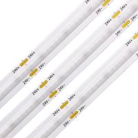 China 110V Waterproof COB LED Strip RGBW 630LED/m 10mm Width with CRI 90 and 50,000 Hour Lifespan for sale