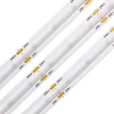 China 110V Waterproof COB LED Strip RGBW 630LED/m 10mm Width with CRI 90 and 50,000 Hour Lifespan for sale