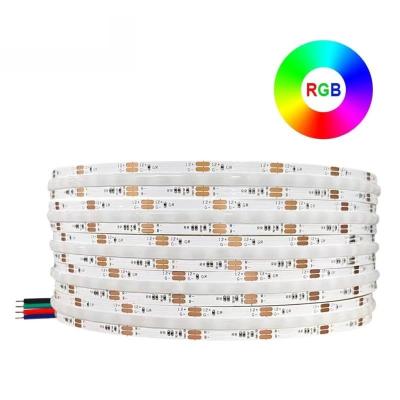 China Multiscene Practical RGB COB LED Strip Light 630LED/m 12V/24V 5M/10M Dimmable CCT 2700K-6000K Heat Resistant for sale