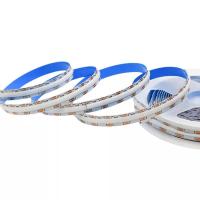 China 12/24V Dimmable RGB COB LED Strip 630LED/M CCT 2700K-6000K Cuttable 5M/10M Flexible for sale
