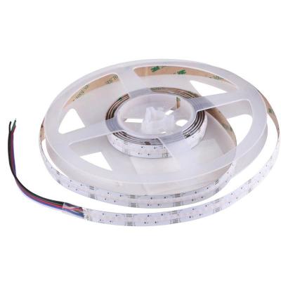 China RYCOB630 Tunable White RGB COB LED Strip 630LED/M 24V 18W 10mm PCB with RA 90 Color Rendering for sale