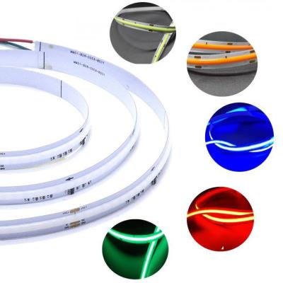 China 18W RGB COB LED Strip Light 630LED/m IP67 Waterproof 24V Flexible Tape for Commercial & Architectural Lighting for sale
