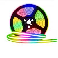 China 12V RGB COB LED Strip 630LEDs/m Waterproof IP67 Outdoor Christmas Tree Lighting 15W 5M Length for sale