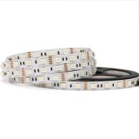 China 5050 RGB LED Strip with Silicon Coating - 60 LEDs/m 12V 24V 15W Flexible Multi-Scene Lighting for sale