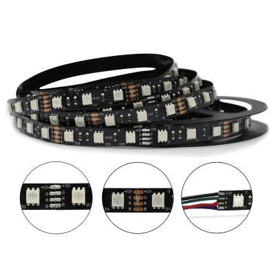 China 32.8ft 5050 RGB LED Strip Lights - 60 LEDs/Meter 12V Flexible Waterproof IP65 Lighting for sale