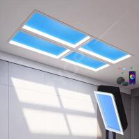 China Tuya 600x600 Smart LED Skylight Panel with 2200K-7800K CCT and 4000lm Output for Home and Commercial Use for sale