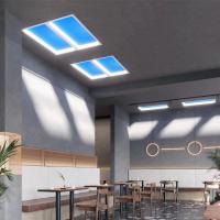 China CCT Adjustable LED Fake Skylight with 2200-7800K Color Temperature and 30° Sunbeam for Smart Home Integration for sale