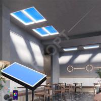 China 200W Artificial Daylight Panel 120x60cm RGB LED Skylight with 8000LM Output and 50,000 Hour Lifespan for sale