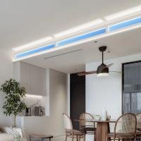 China Remote Control LED Ceiling Panel Light 50W CRI 95 Artificial Skylight 1150x140mm with 1500LM Output for sale
