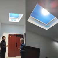 China Aluminum Alloy Artificial Sunlight Panel With LED Light Source For Customized Lighting for sale