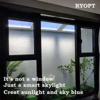 China Smart Control 150W Dimmable LED Skylight with Adjustable Warm to Cold White for sale