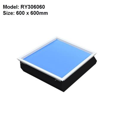 China Square 2x4 LED Skylight Panel 100W Color Changing CRI95 with Tuya Smart Control for Kitchen Lighting for sale