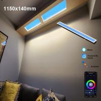 China 3.6A 150W LED Skylight Panel 600x600mm Tuya WiFi BT Control Artificial Skylight for sale