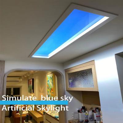 China 200W Artificial Daylight Faux Skylight Panel 120x60cm with Circadian Rhythm and Tuya WiFi Control for sale