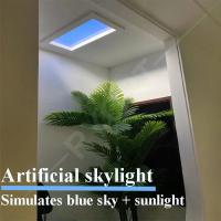 China 60x60cm LED Artificial Skylight Panel with 2200K-7800K Color Temperature and Tuya Smart WiFi Control for sale