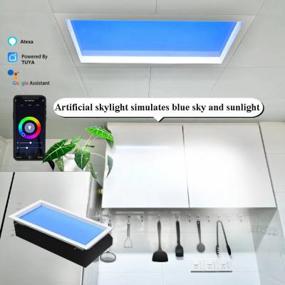 China Aluminum Alloy LED Artificial Skylight High Light Intensity Wide Coverage for sale