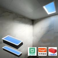 China Surface Mounted LED Artificial Skylight 100W 1200mm White for Home Office Commercial for sale