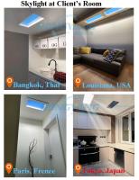 China 50W LED Fake Skylight 95 RA CRI Circadian Lighting with Remote Control IP44 for sale