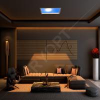 China RYOPT Artificial Blue Sky Light Smart Tuya LED Skylight Panel 350W with 8000-10000lm Output and 7800K Color Temperature for sale