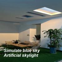 China Circadian Rhythm Fake Window Light 120x30cm 8000 Lumen LED Skylight for sale