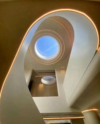 China Artificial Sun Skylight 1200mm Round Shape 100VAC-240VAC Electric Voltage Interior Lighting for sale
