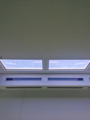 China RYOPT 150W 2x2ft LED Skylight Panel 2100K-7500K Mesh 5.0 DALI Control for sale