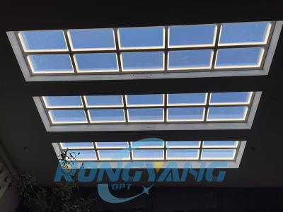 China Rongyang OPT Smart Window Light 1332x781mm with 8000 Lumen Output and 50,000h Lifespan for sale