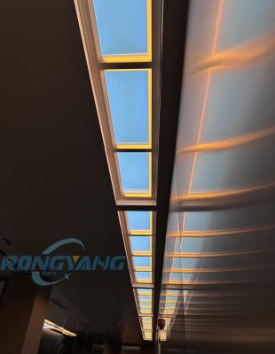 China Intelligent Skylight LED Panel 36mm Profile 160W Current 3.6A Easy Plug Play Design for sale