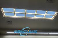 China Slim Sky LED Panel Light Smart Control Soft Blue Sky Effect LED Skylight Panel for Ceiling Reserve Height 70mm for sale