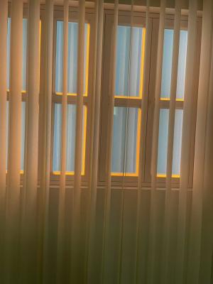 China APP Remote Control Fake Window Light 160W Circadian Lighting Wall Mounted 2100-7500K for sale