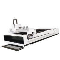 China 500W CNC Fiber Laser Cutting Machine High Speed Gantry Bilateral Drive for sale