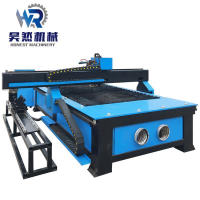 China Automatic 1530 Metal Plasma Cutting Machine 6mm 1700kgs for sale