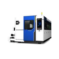 China 380V Fiber Laser Cutting Machine With Gantry Double Drive for sale