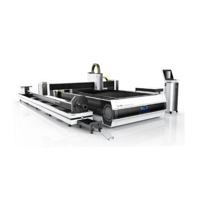 China 1000w Metal Tube Laser Cutting Machine Size 3015 For Metal Plate Tube for sale