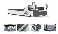China 1000w Metal Tube Laser Cutting Machine Size 3015 For Metal Plate Tube for sale