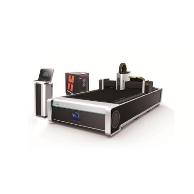 China Carton Aluminium Metal Cnc Laser Metal Cutting Machine 380v 1000W for sale