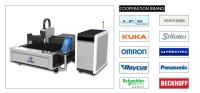 China 1000W Large Enveloping Fiber Metal Laser Cutter Stainless Steel for sale