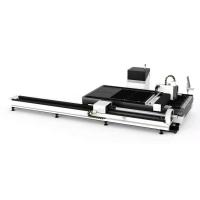 China Stainless Carton Steel Plate And Tube Fiber Laser Cutting Machine 380V 50Hz for sale
