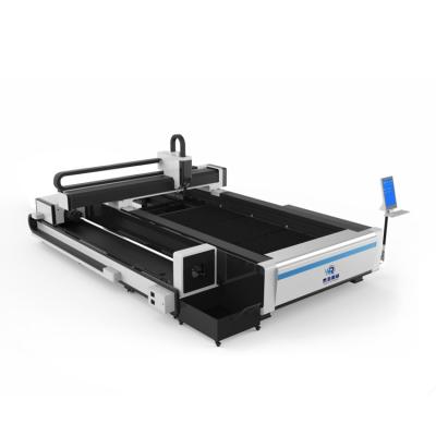 China 1500 X 3000 Stainless Steel Pipe Carton Metal Tube And Plate Fiber Laser Cutting Machine for sale